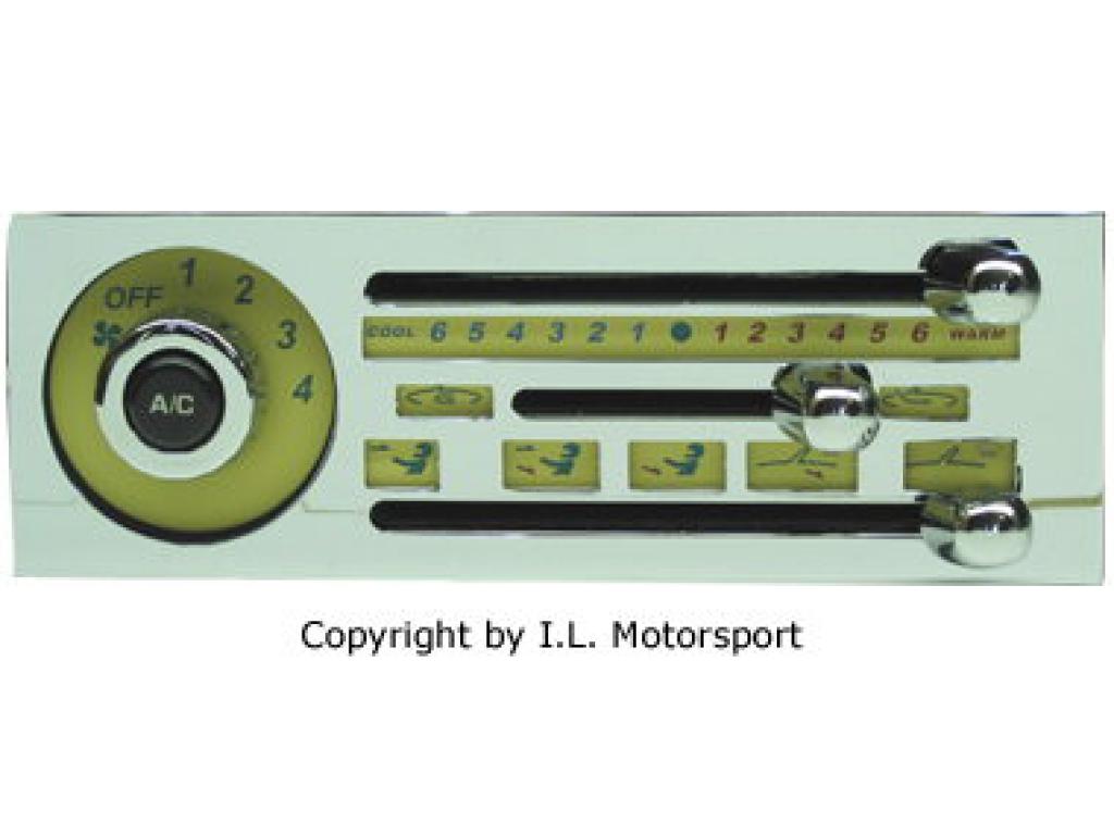 Heater control Panel