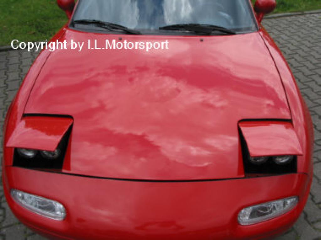 MX-5 Clear front indicator set clear glass look