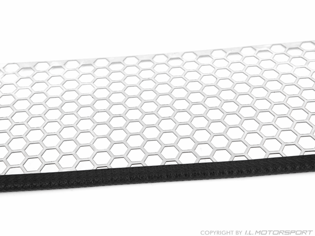 radiator grill ""elongated hexagonal holes"""