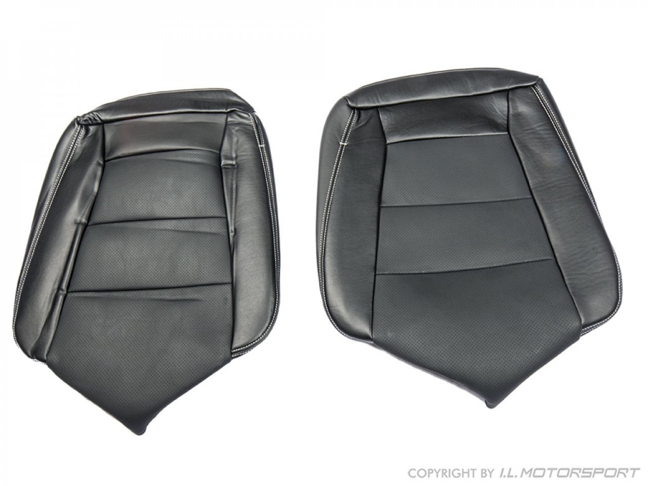 MX-5 IL Motorsport set of genuine leather seat covers silver…