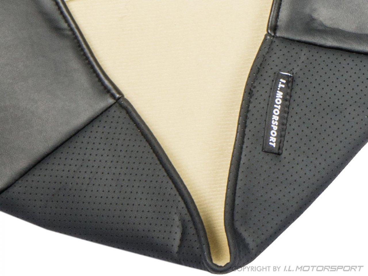 MX-5 IL Motorsport set of genuine leather seat covers silver…