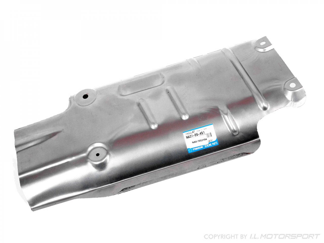 MX-5 Rear Exhaust Silencer Heat Shield