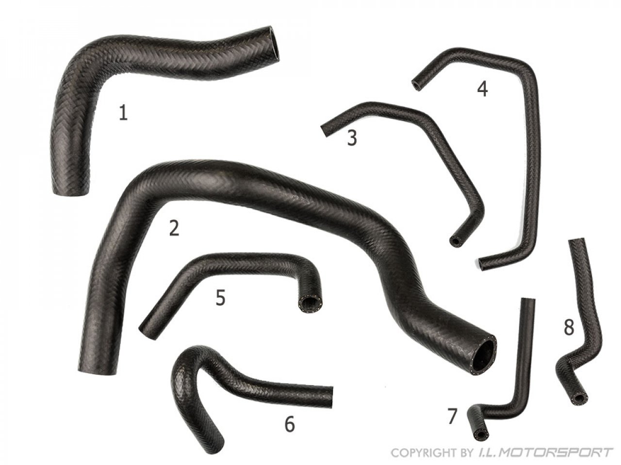 MX-5 Cooling Hose Set I.L.Motorsport