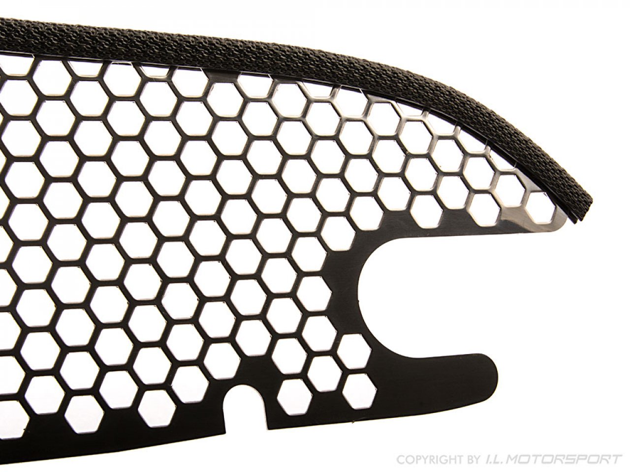 MX-5 radiator grill "elongated hexagonal holes""