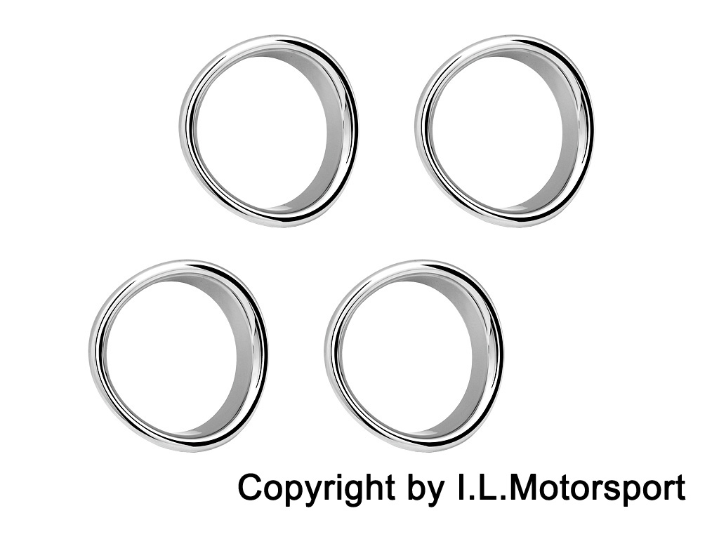 MX-5 Chromed Air Vent Ring Set