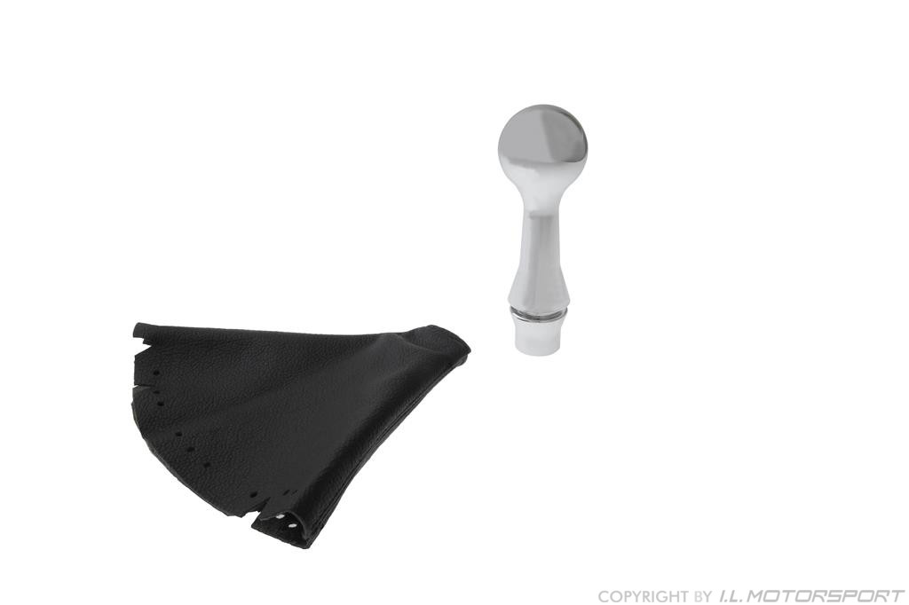 MX-5 Chromed Easy Shifter Gear Knob with Leather Gearlever…