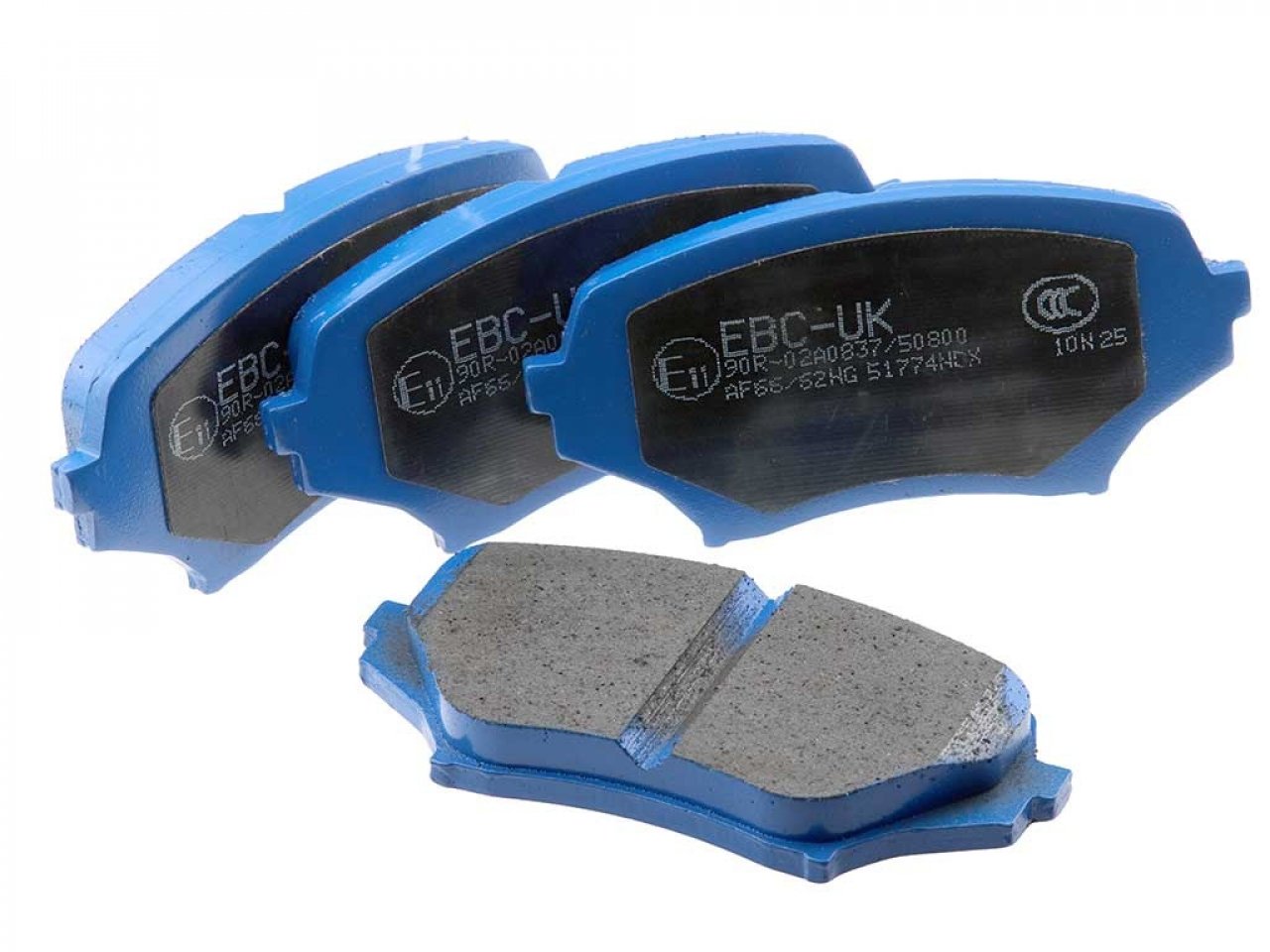 MX-5 Brake Pads EBC Blue Stuff for the Frontaxle