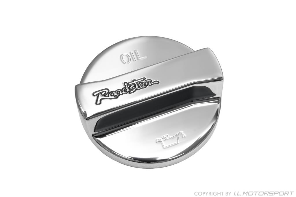 MX-5 Oil Filler Cap Chromed With "Roadster" Logo