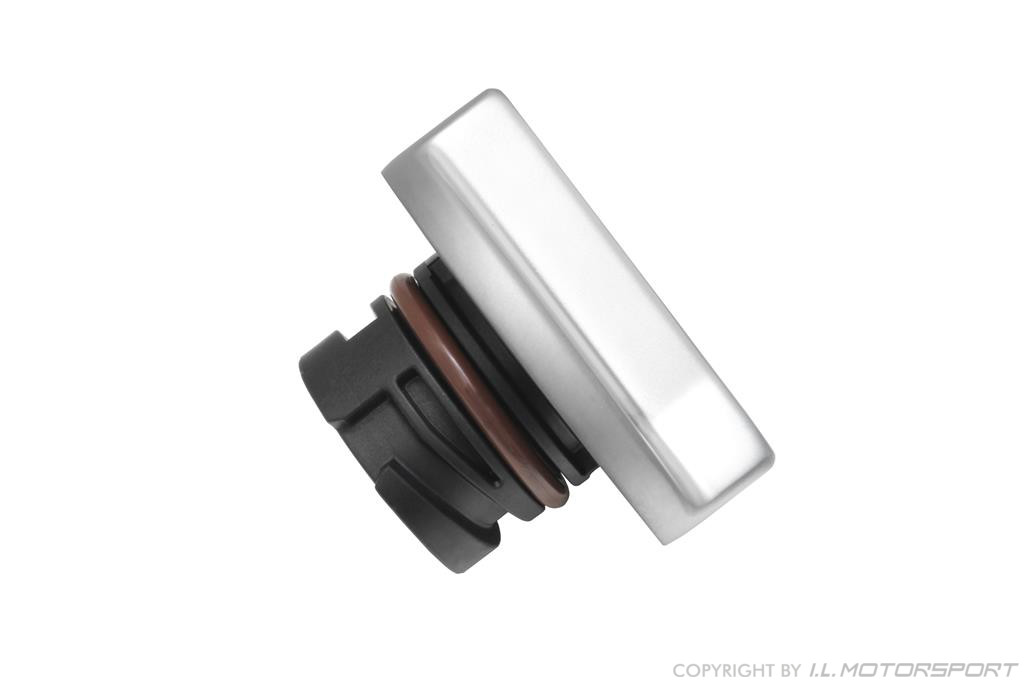 MX-5 Oil Filler Cap Silver Eloxated With "Roadster" Logo