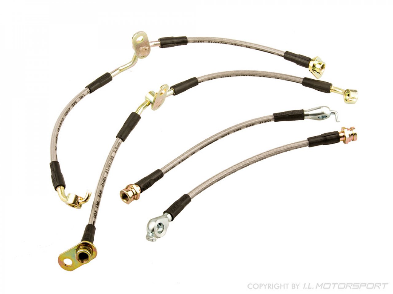 MX-5 Steel flex brake lines Kit I.L. Motorsport MK4