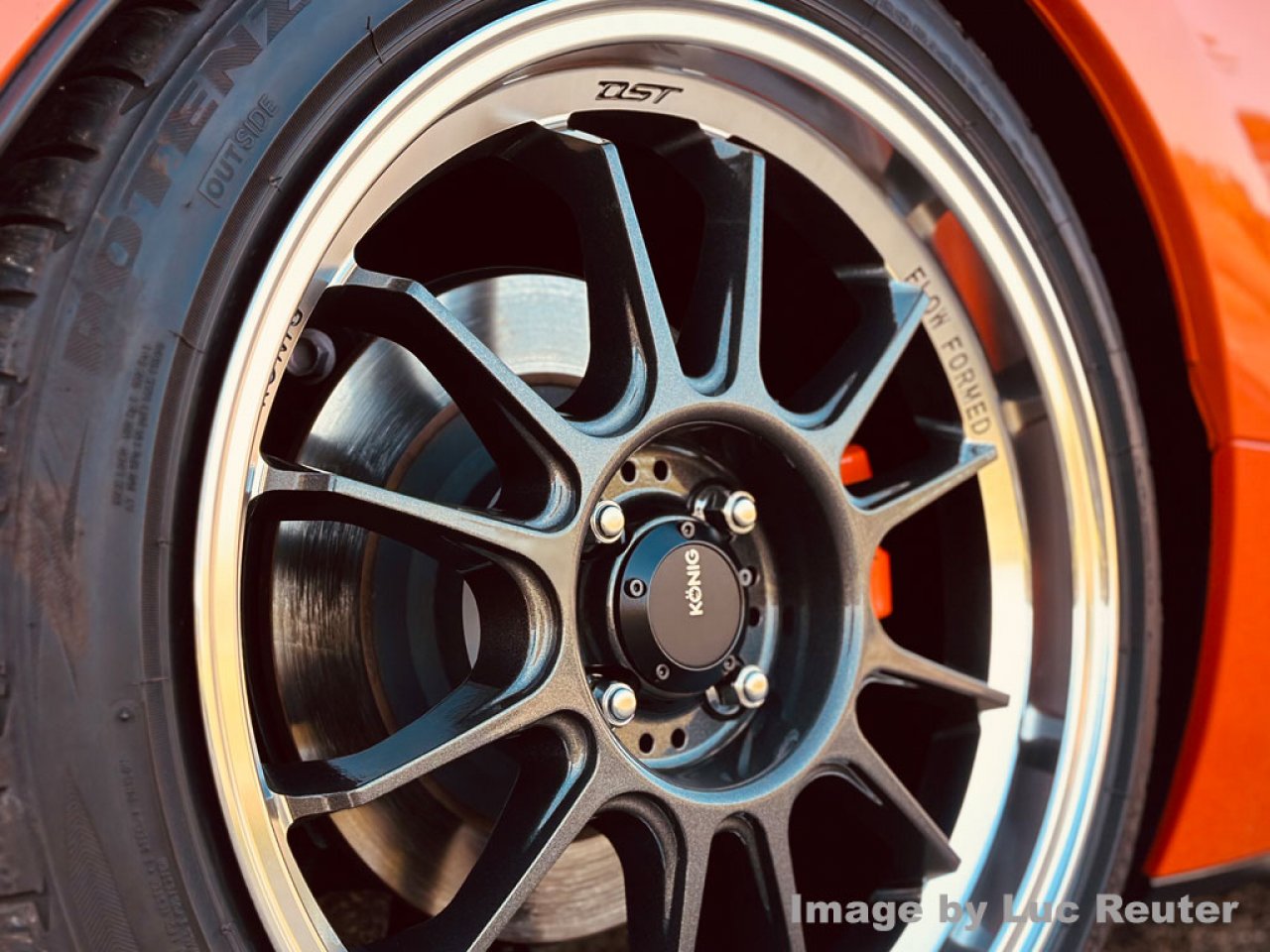 MX-5 König Hypergram Rim Set Race Bronze 8.0JX17 ET45