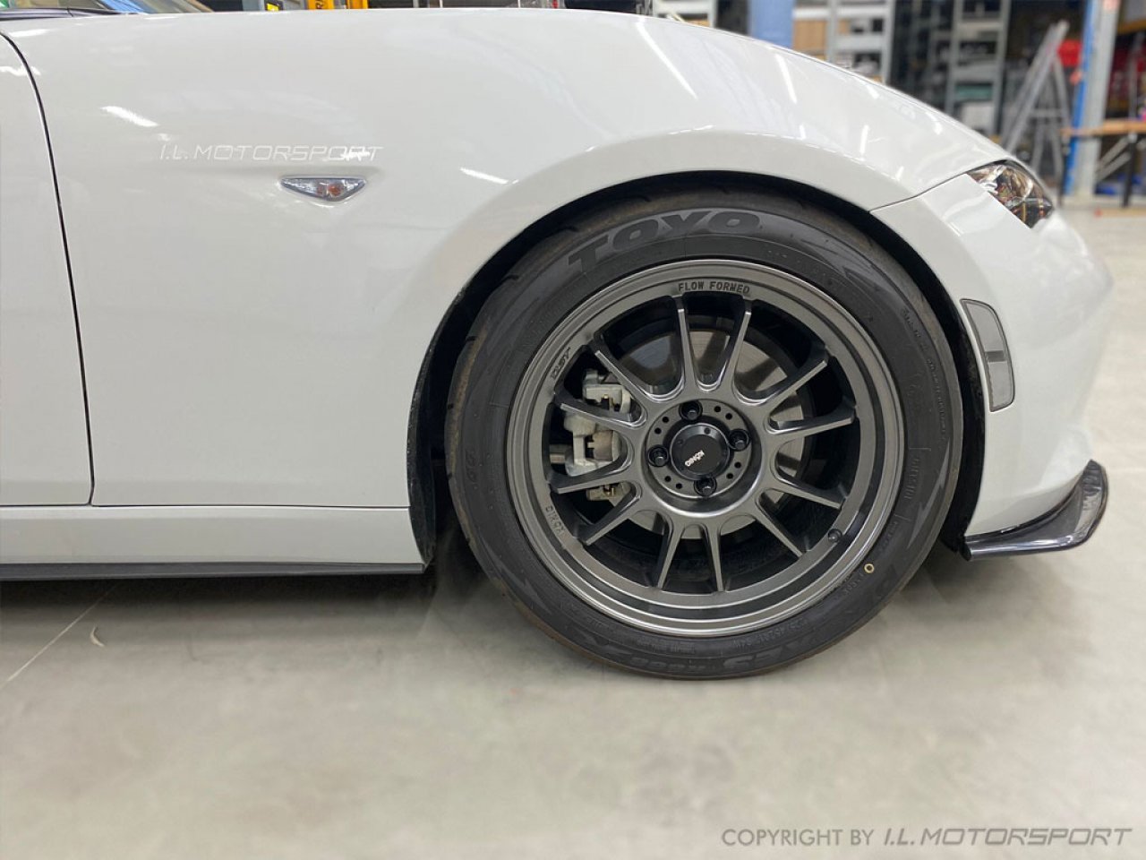 MX-5 König Hypergram Rim Set Metallic Carbon Look 8.0JX17…