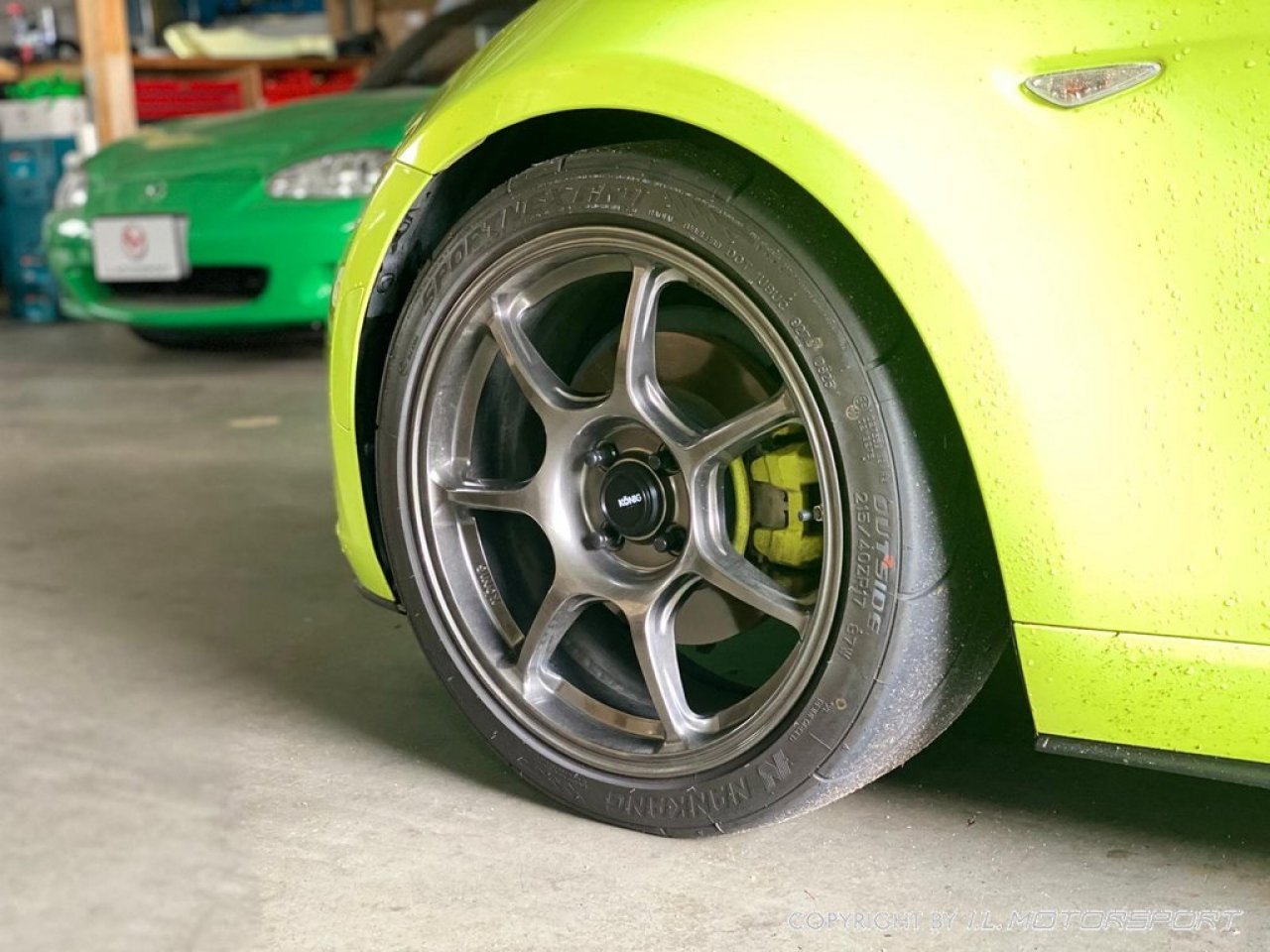 MX-5 König Wheels Ultragram Felge / Rim Carbon Bronze Metallic…