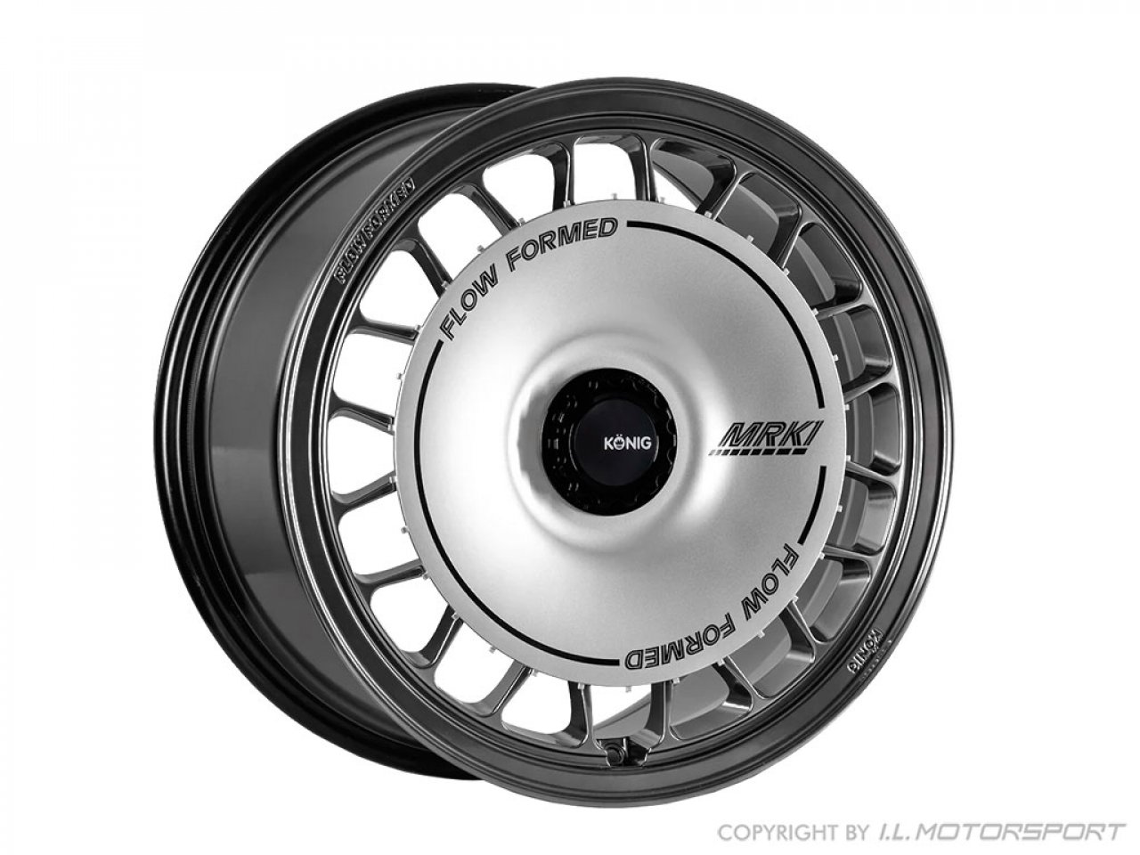 MX-5 König Wheels MRK1 Rim Set Hyper Carbon 17X8.0 ET40