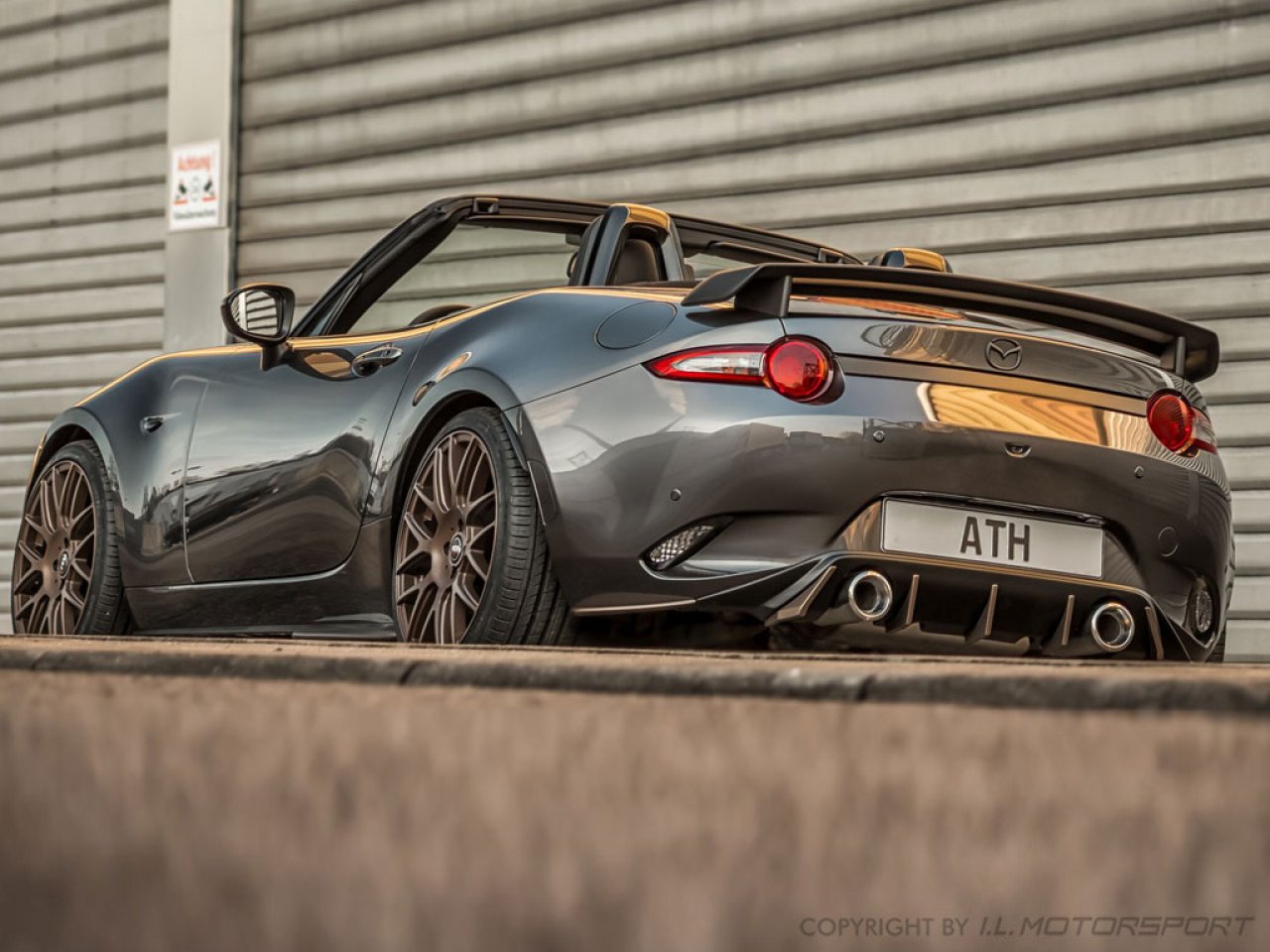 MX-5 rear panel unpainted MK4 / MK4RF 2015>